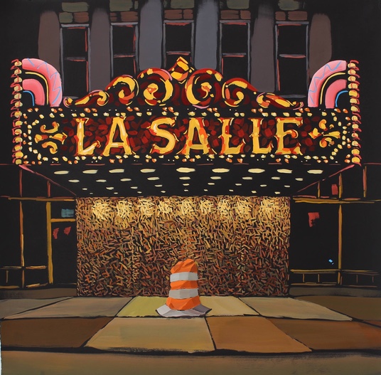 Artist Tim Callaghan Shows Paintings of E. 185th Street at the La Salle ...