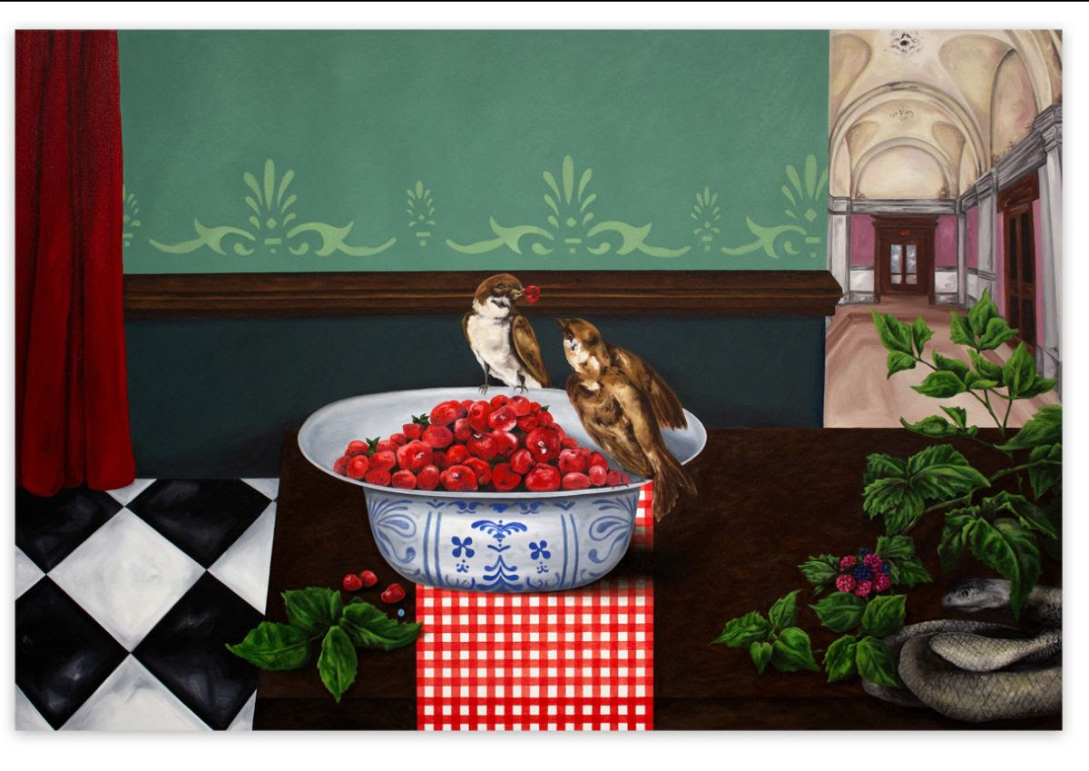 Akron Painter Skewers Ohio Legislature in Complex, Classically Inspired ...