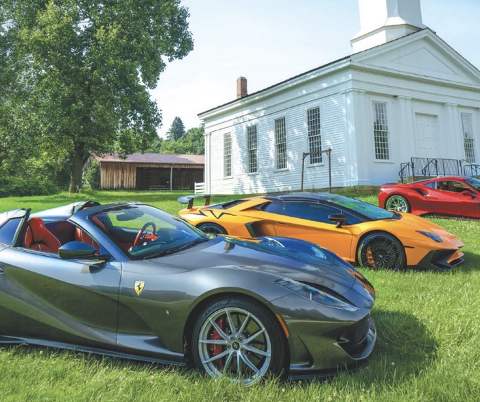 Molto Bella Car Show Displays 20th Century Cars in 19th Century Setting ...